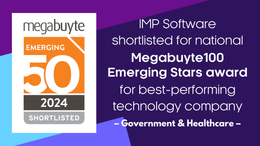 IMP Software Shortlisted For Megabuyte100 Emerging Stars Award