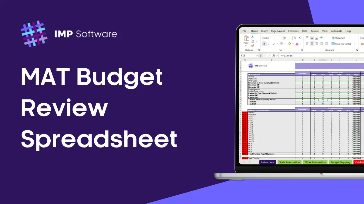 IMP MAT Budget Review Spreadsheet - IMP Software